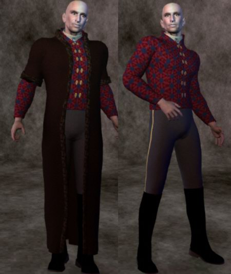 Dark wizard - Poser World 3D Figure Club