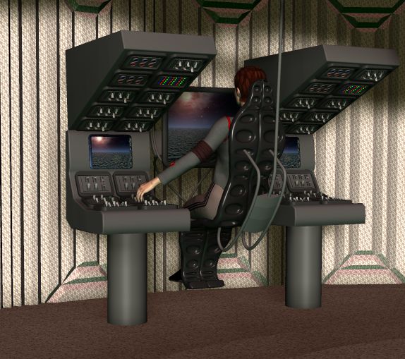 Space station - Poser World 3D Figure Club