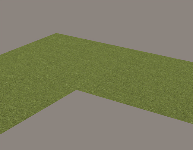 Modular Grass / Yard Square Model - Poser World 3D Figure Club